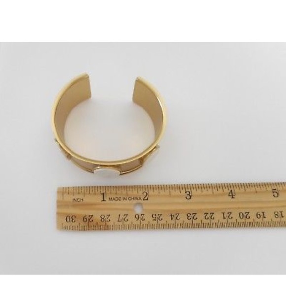 kate spade | Jewelry | Kate Spade Gold Marble Cuff | Poshmark